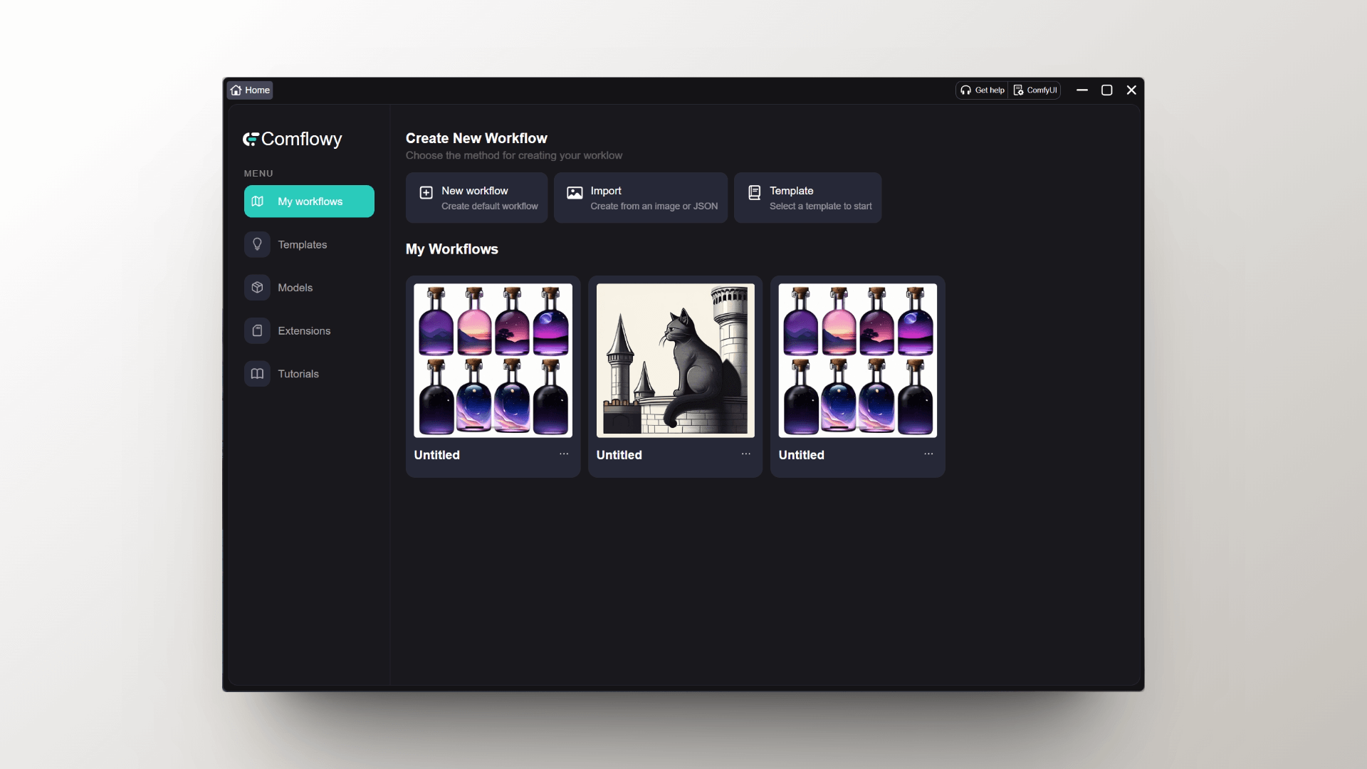 Changelog - Comflowy